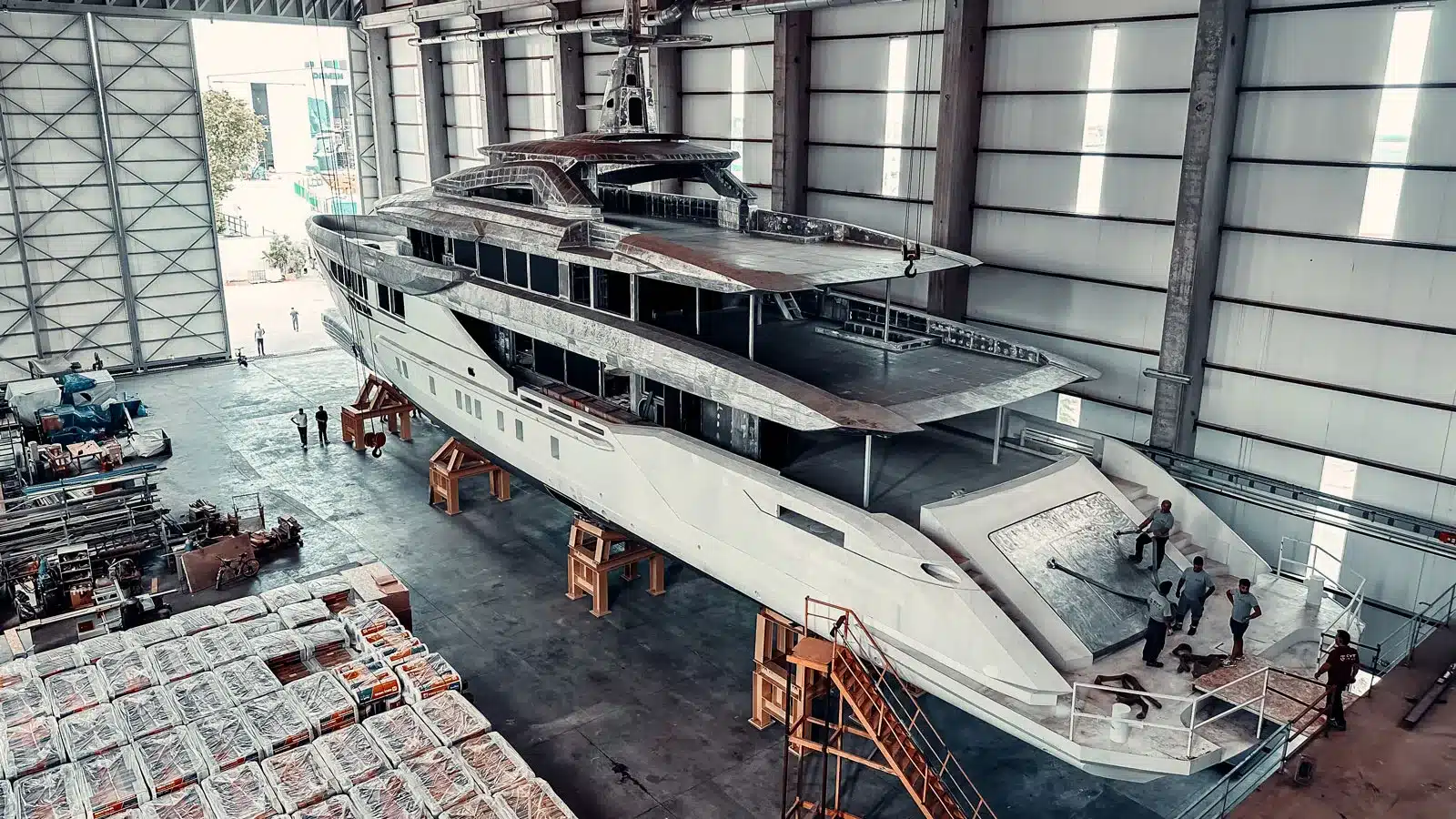 52 Metrelik Bilgin Süperyatı Antalya'ya Geldi - Yat Marina